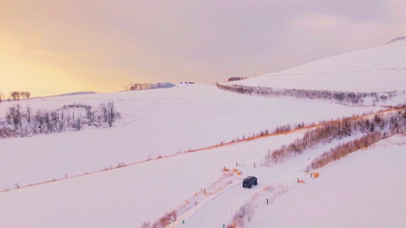 Naitai Highland Farm Snow Safari & Wagyu Lunch - Slow Travel HOKKAIDO